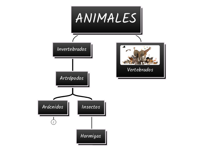 ANIMALES - Mind Map